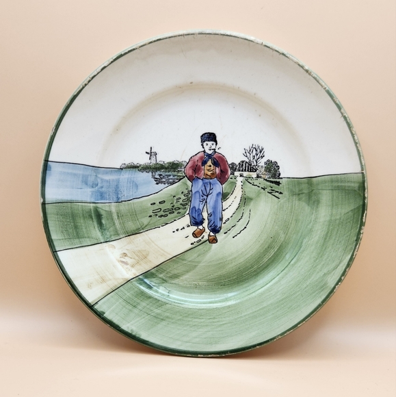 GS Zell | Dining | Vtg 948 Gs Zell Germany Pottery Dutch Boy Walking ...